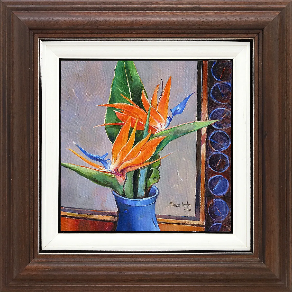 Strelitzias - Francois Gerber - Robertson Art Gallery