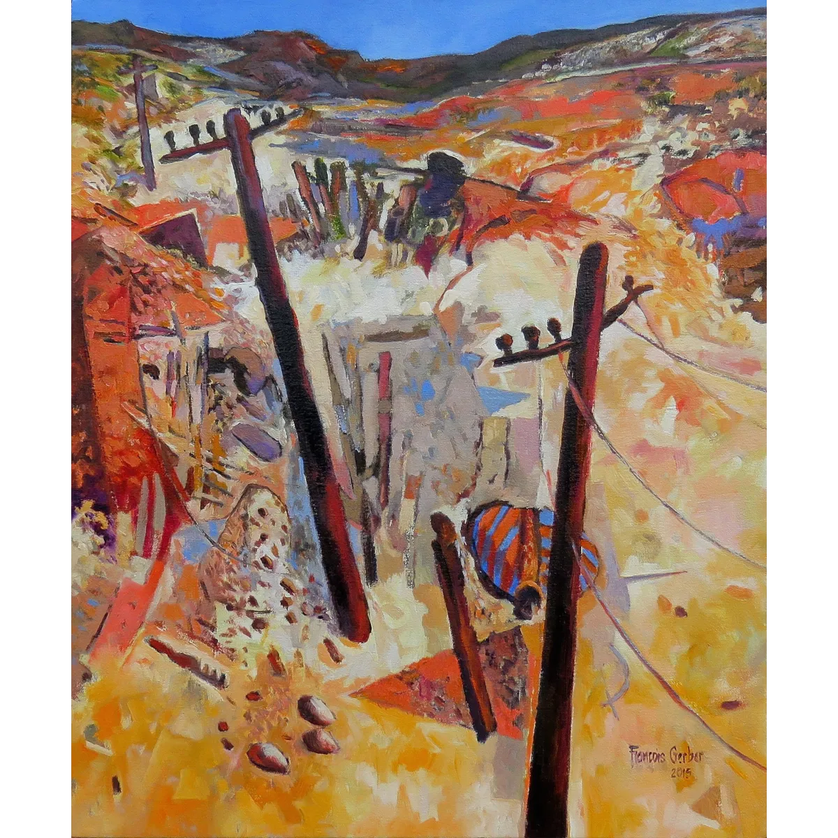 End of the Line - Francois Gerber - Robertson Art Gallery